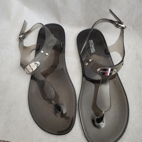 MICHAEL Michael Kors | Shoes | Michael Michael Kors Plate Jelly Flat ...